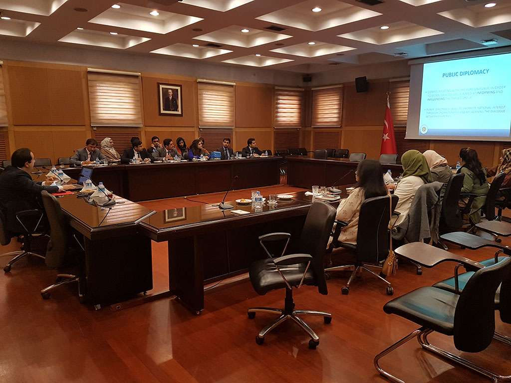 Trainig Program for the Pakistani Diplomats / Diplomacy Academy